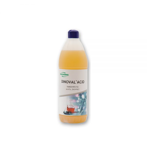 DINOVAL ACID 1 Lit. Ειδικό Kαθαριστικό υγρό αλάτων, σκουριάς ...